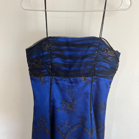 Morgan & Co. | Dresses | Morgan Co Dark Blue Dress | Poshmark